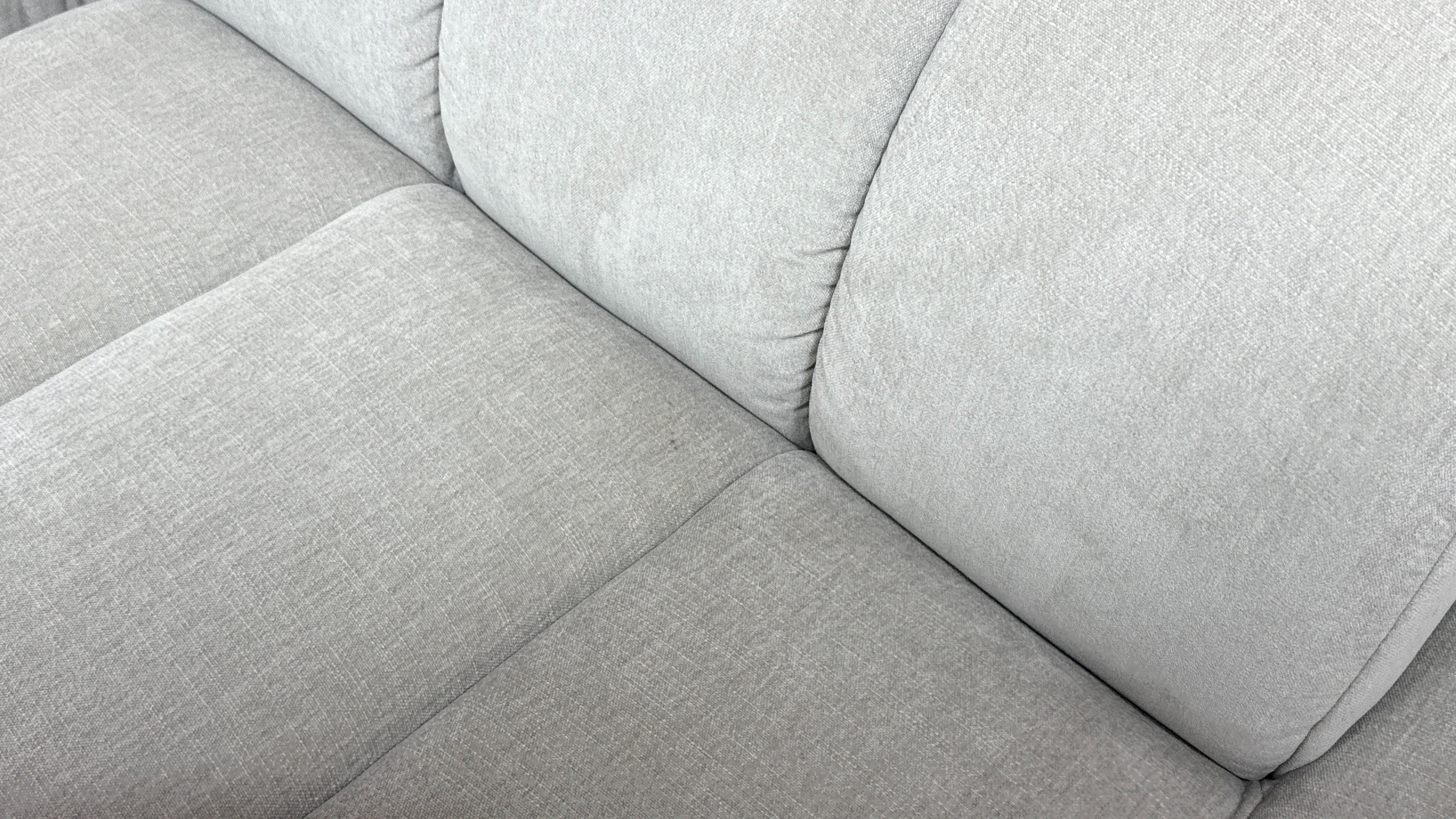 Sofology Waldorf Fabric 2 Corner 1.5 Chaise in Soft Chenille Linen Mix ...