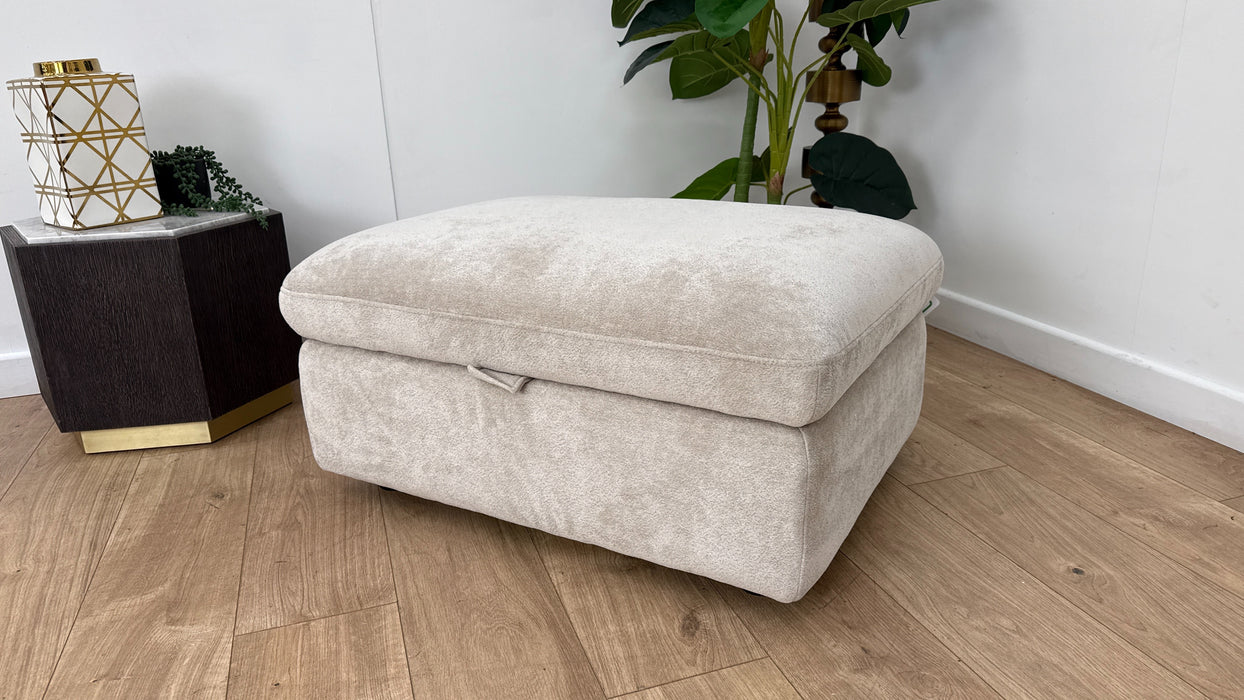 Sofology Storage Footstool in Sample Hudson Mink 120 — The Sofa ...